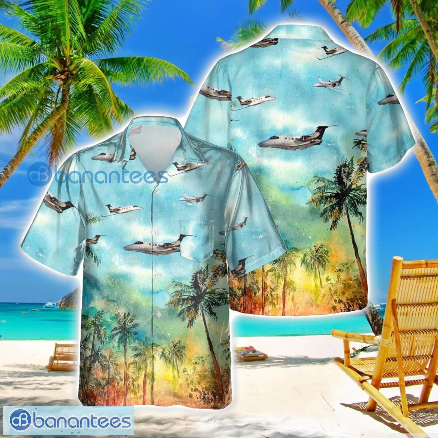 Embraer Phenom 300 Hawaiian Shirt Summer Gift For Fans - Banantees