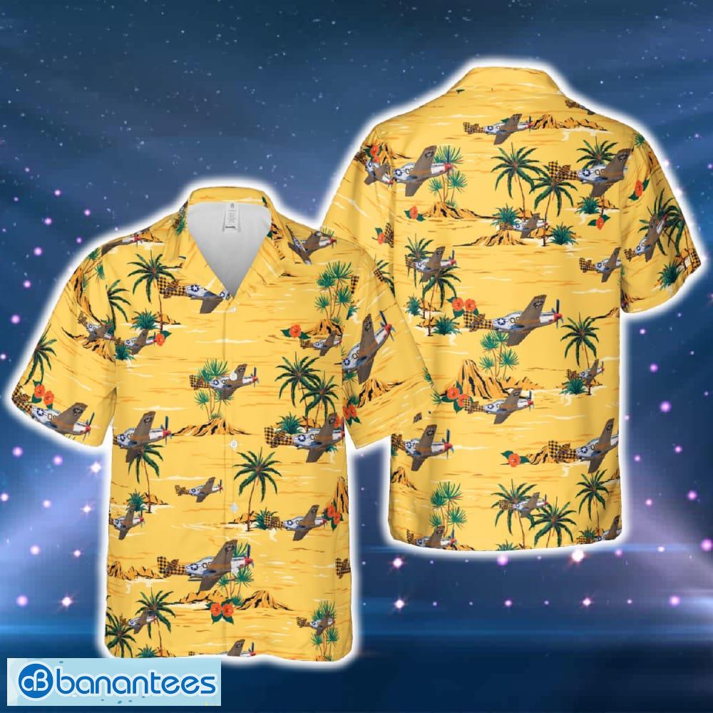 North American P-51D Mustang Boo-Man Choo Hawaiian Shirt - Banantees