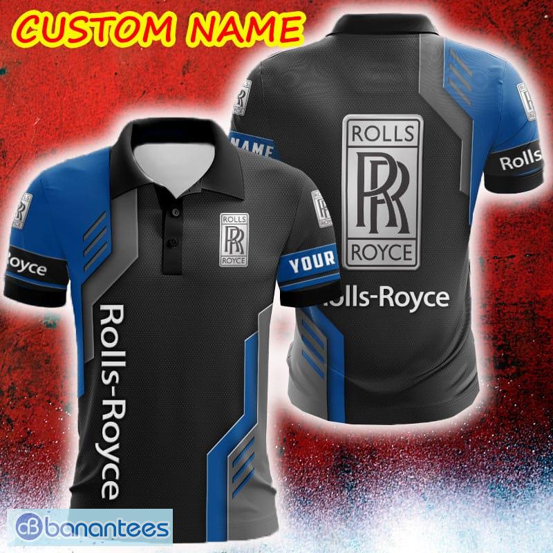 Rolls Royce Logo Car Truck And Motorcycle Polka Dot Leather 3D Polo ...