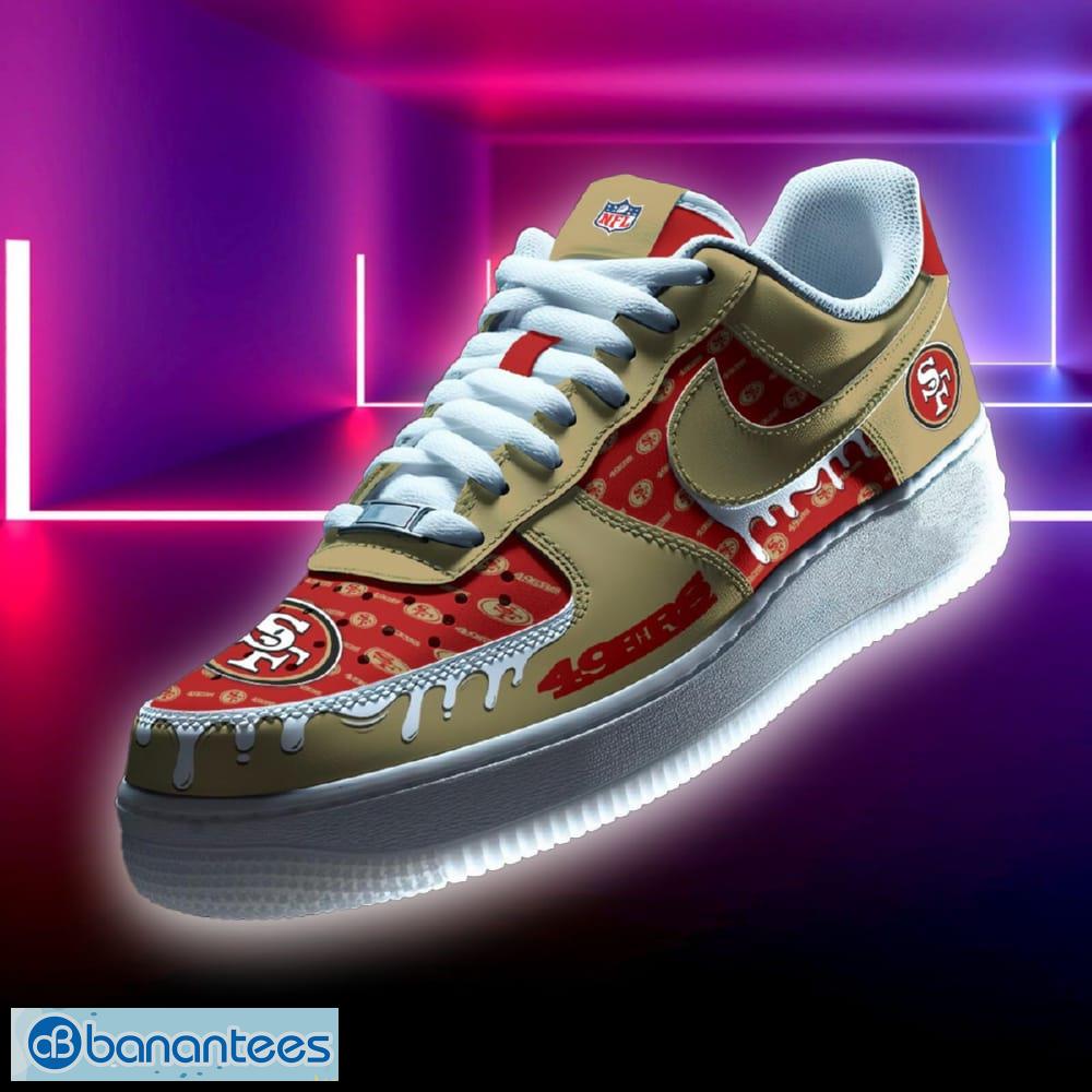 San Francisco 49ers AF1 Sneaker Ideas For Fans Gift Air Force 1 Shoes ...