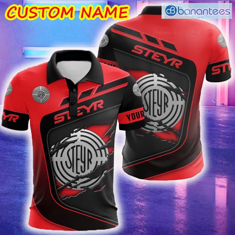 Scratch Hidden Logo Steyr Car Truck And Motorcycle Golf Polo Shirt ...