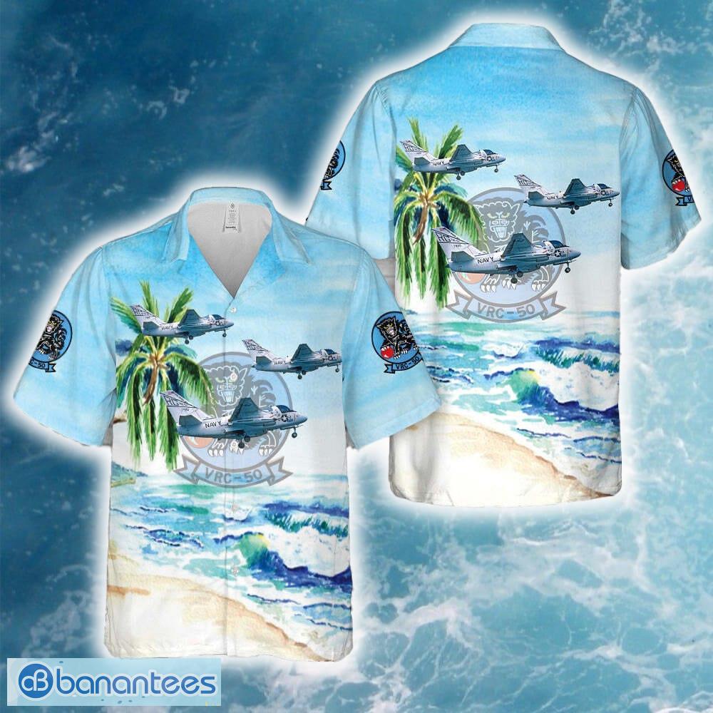 US Navy Lockheed US-3A Viking VRC-50 Hawaiian Shirt - Banantees
