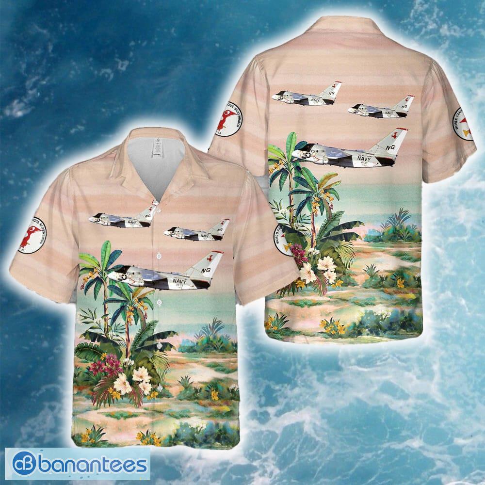 US Navy S-3A Viking of VS-33 Hawaiian Shirt - Banantees