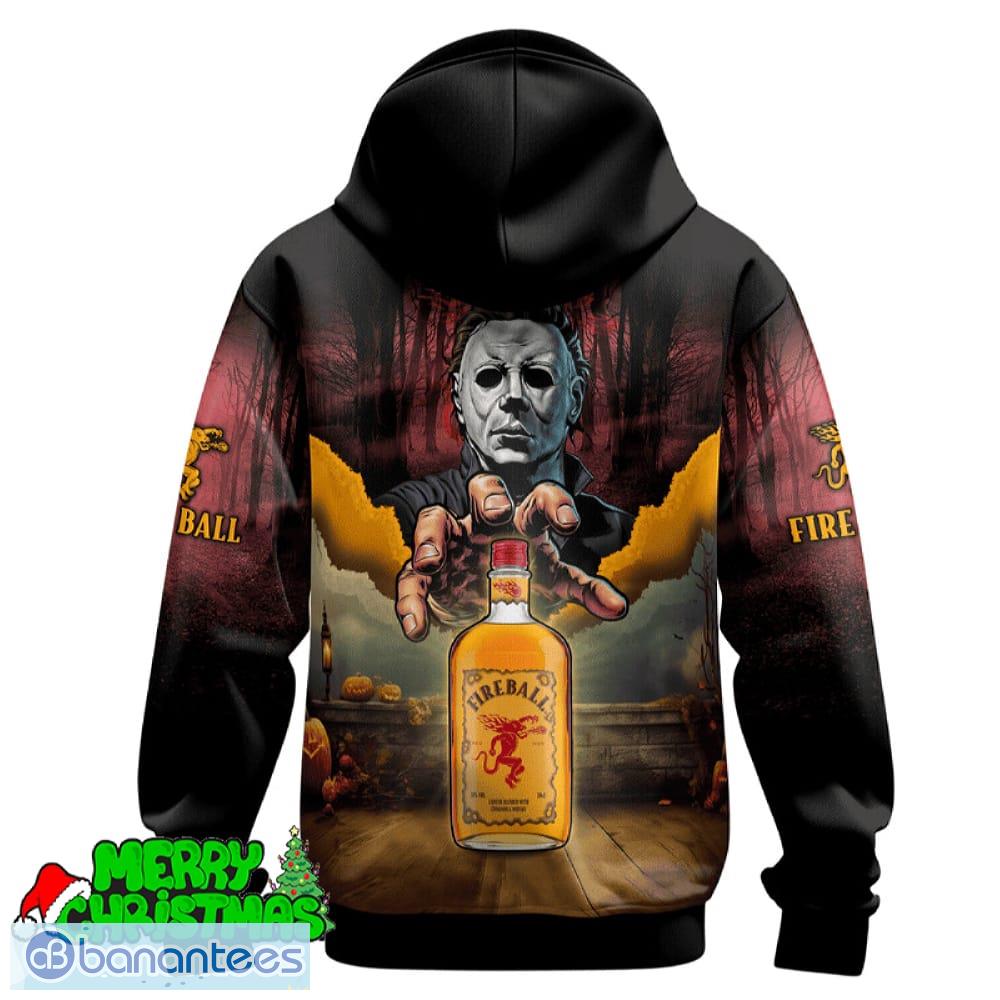 Fireball Whisky Halloween Michael Myers Hoodie Zip Hoodie For Men Women ...