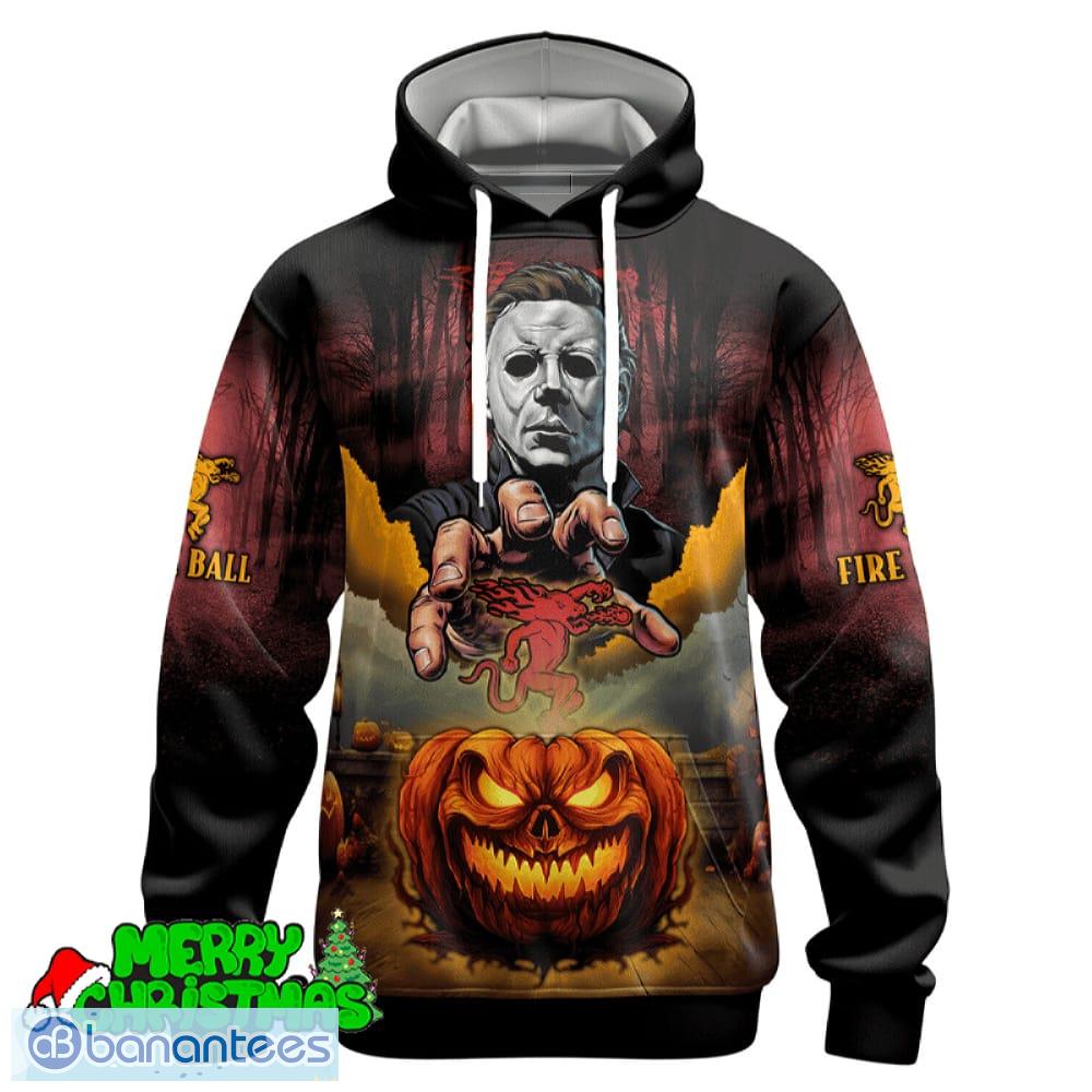 Fireball Whisky Halloween Michael Myers Hoodie Zip Hoodie For Men Women ...