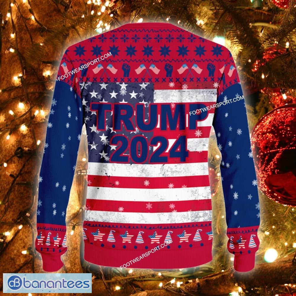 Trump 2024 Evolved Into Super Saiyan Fight Fight Fight Knitted ...
