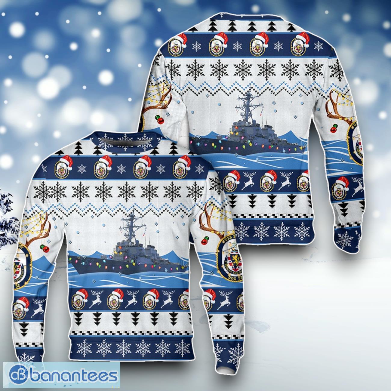 US Navy USS Barry (DDG-52) Arleigh Burke-Class Guided-Missile ...