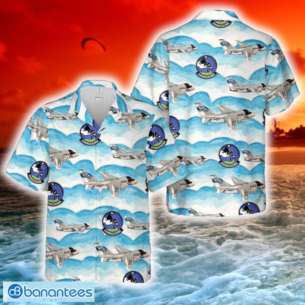 US Navy VS-31 Lockheed S-3 Viking Topcats Hawaiian Shirt - Banantees