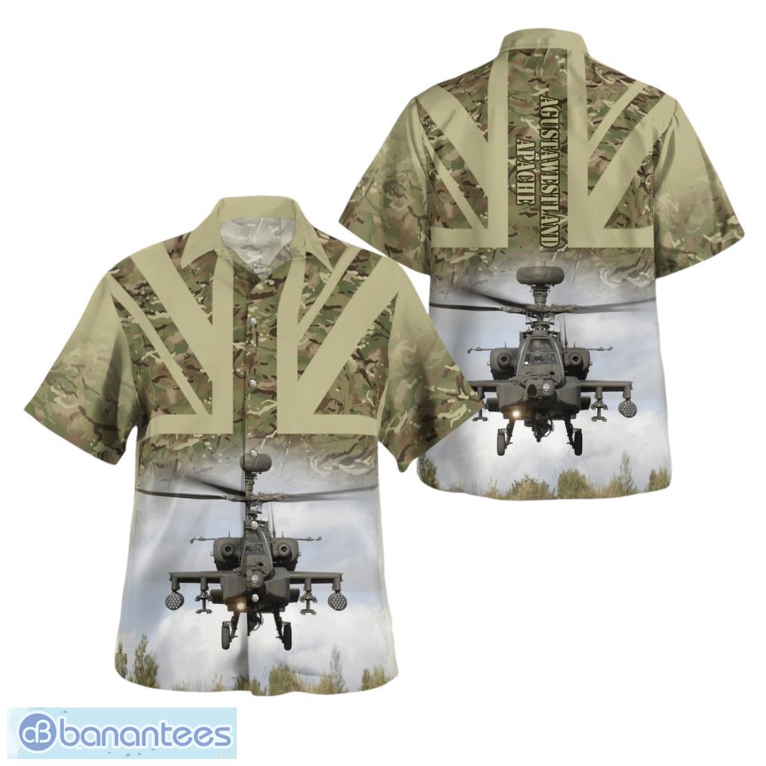 British Army AgustaWestland Apache Hawaiian Shirt - Banantees